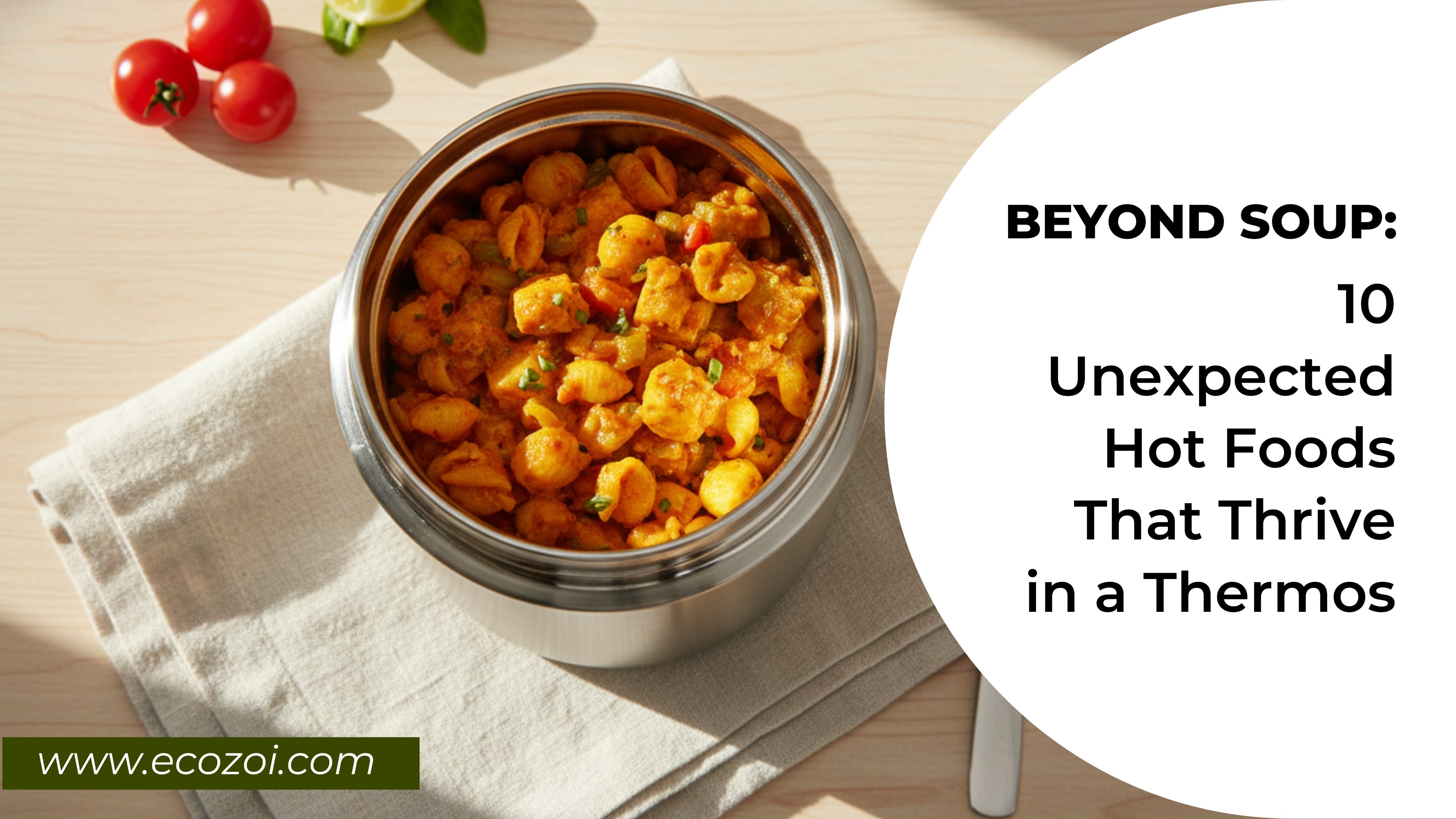 Beyond Soup: 10 Unexpected Hot Foods That Thrive in a Thermos – Ecozoi