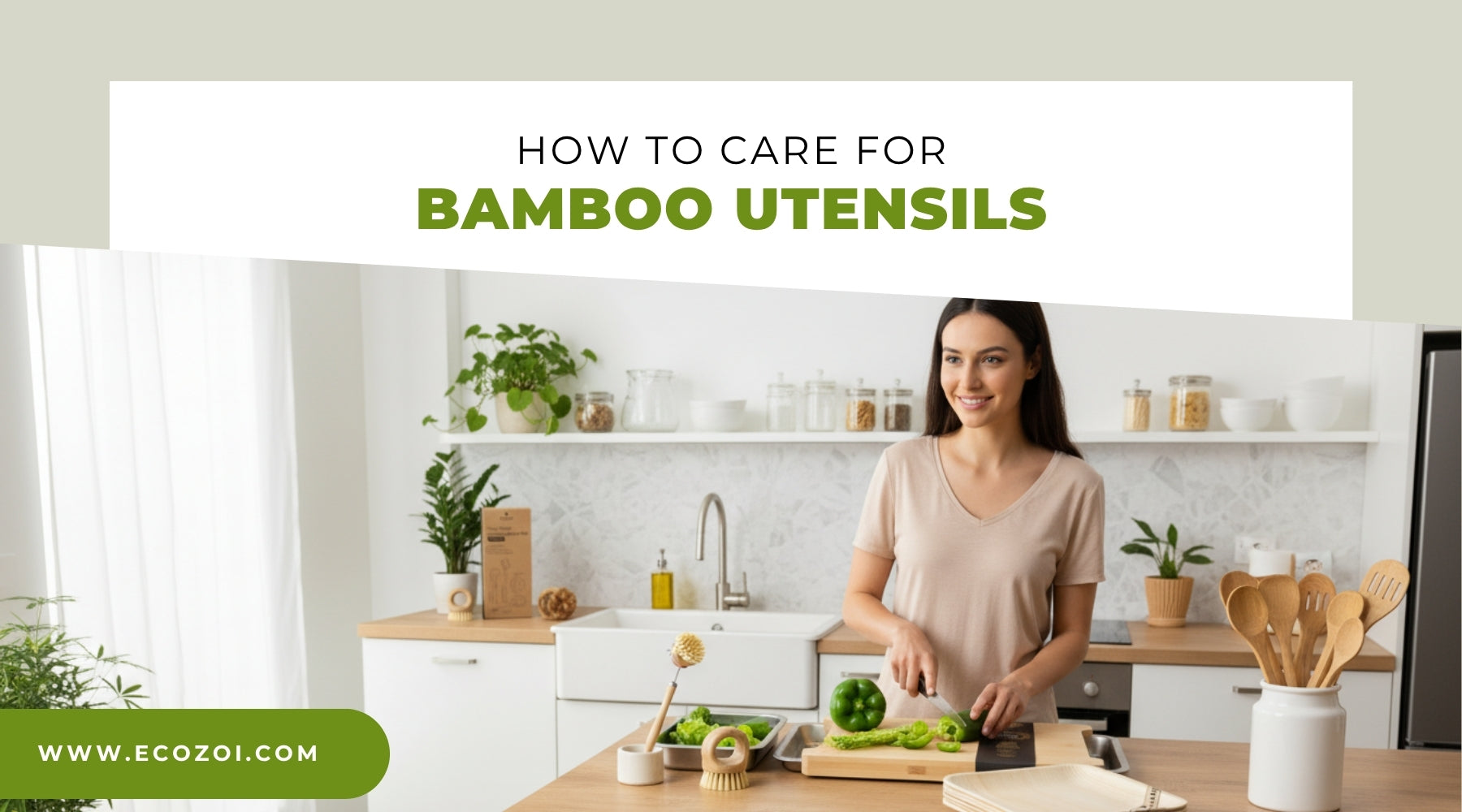 Why Choose Bamboo Kitchen Utensils for Eco Homes – Ecozoi